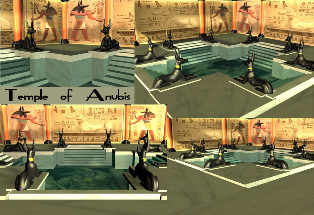 3d Background: Anubis Temple by Sheona-Stock on DeviantArt