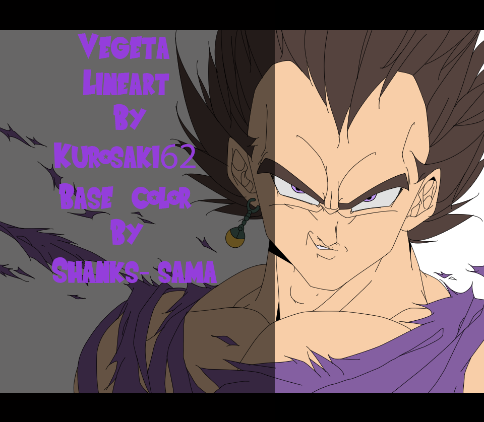 Vegeta base color by shanks-sama on DeviantArt