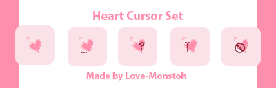 Heart Cursor by Love-Monstoh on DeviantArt