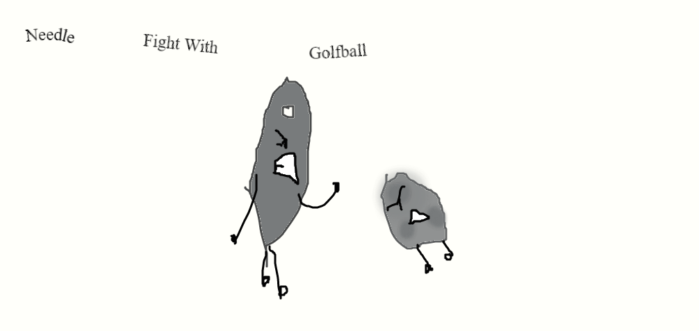 bfdi/ii slot one: needle fight with golfball by PandaisQued on DeviantArt