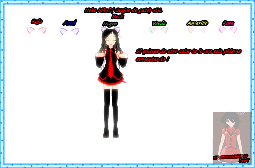 Neko Mimi Pack - +DL by RinkKashine00 on DeviantArt
