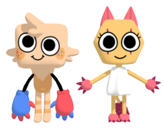 ( MMD ) Goob and Scraps Dandy World dl by burnerformmd on DeviantArt