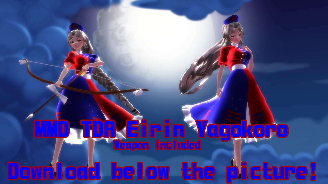 [MMD Touhou Project] TDA Eirin Yagokoro [DL] by AshPUTAUloidQueen on ...