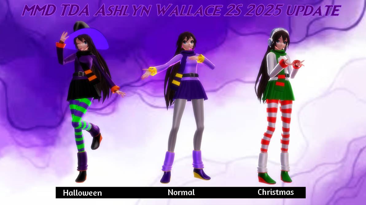 (MMD) TDA Ashlyn Wallace 2S (UTAU) [Update] +DL by AshPUTAUloidQueen on ...