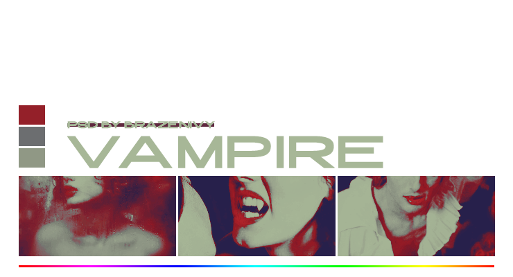 PSD: VAMPIRE. by brazenivy on DeviantArt