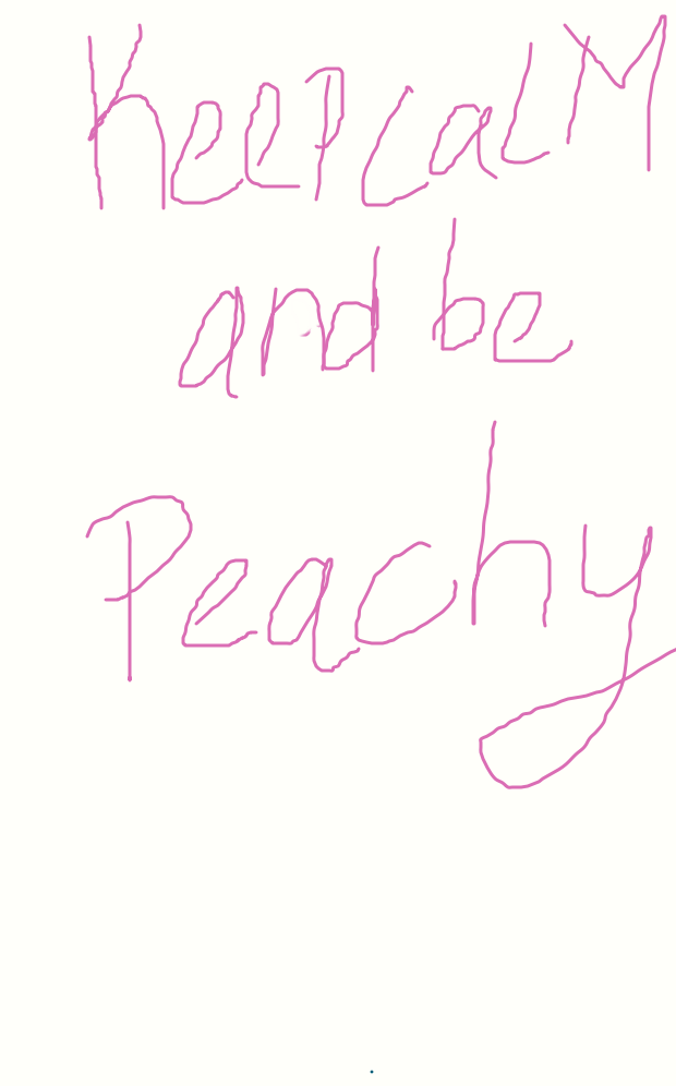 Be peachy by Kaleythecat on DeviantArt