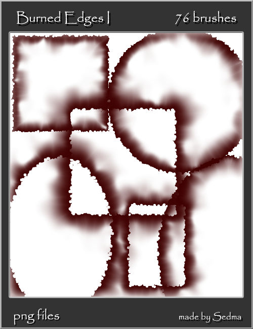 Burned Edges I - png images by Sedma on DeviantArt