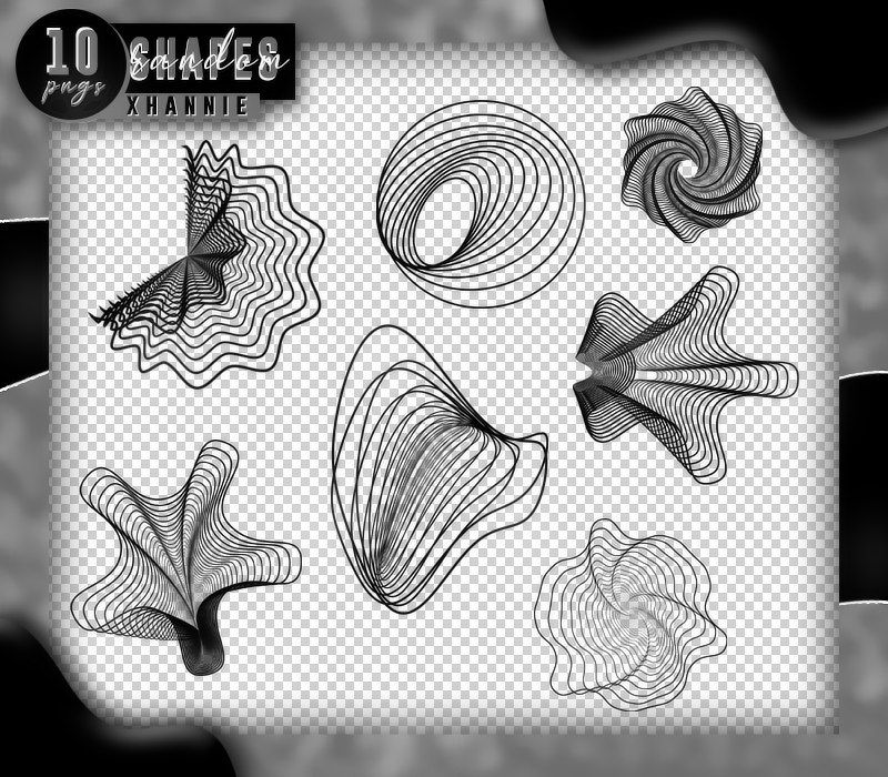 #2 RANDOM SHAPES by xHannie by xHanniie on DeviantArt