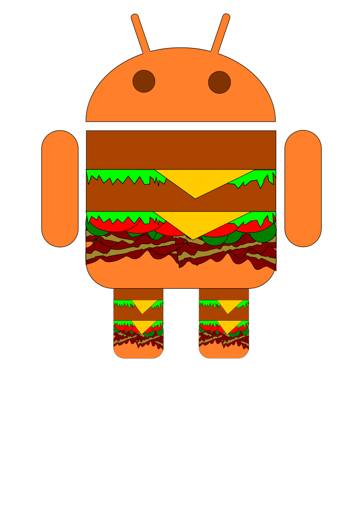 Android Burger by az4521 on DeviantArt
