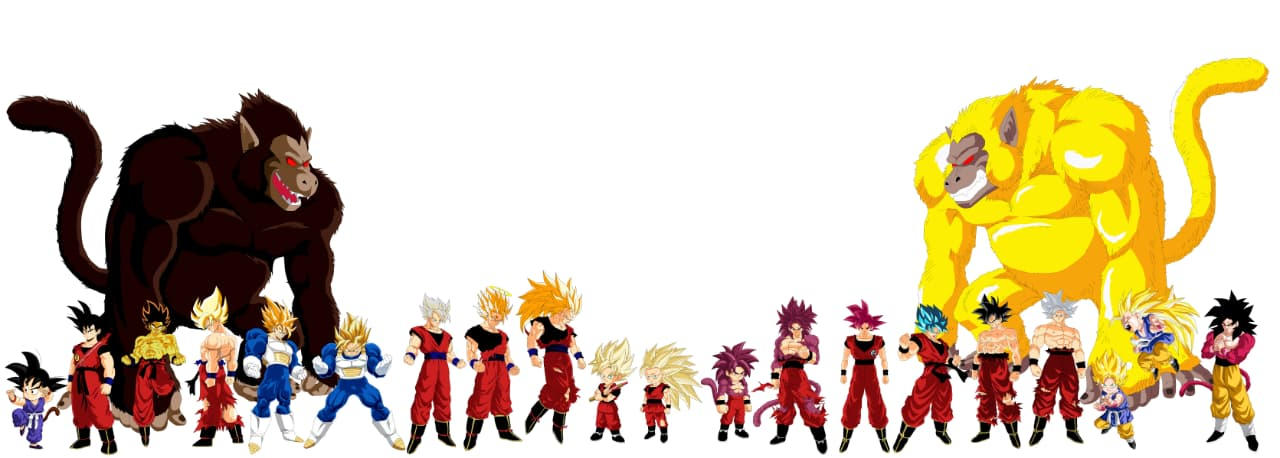 goku all transformations by alexrellim on DeviantArt