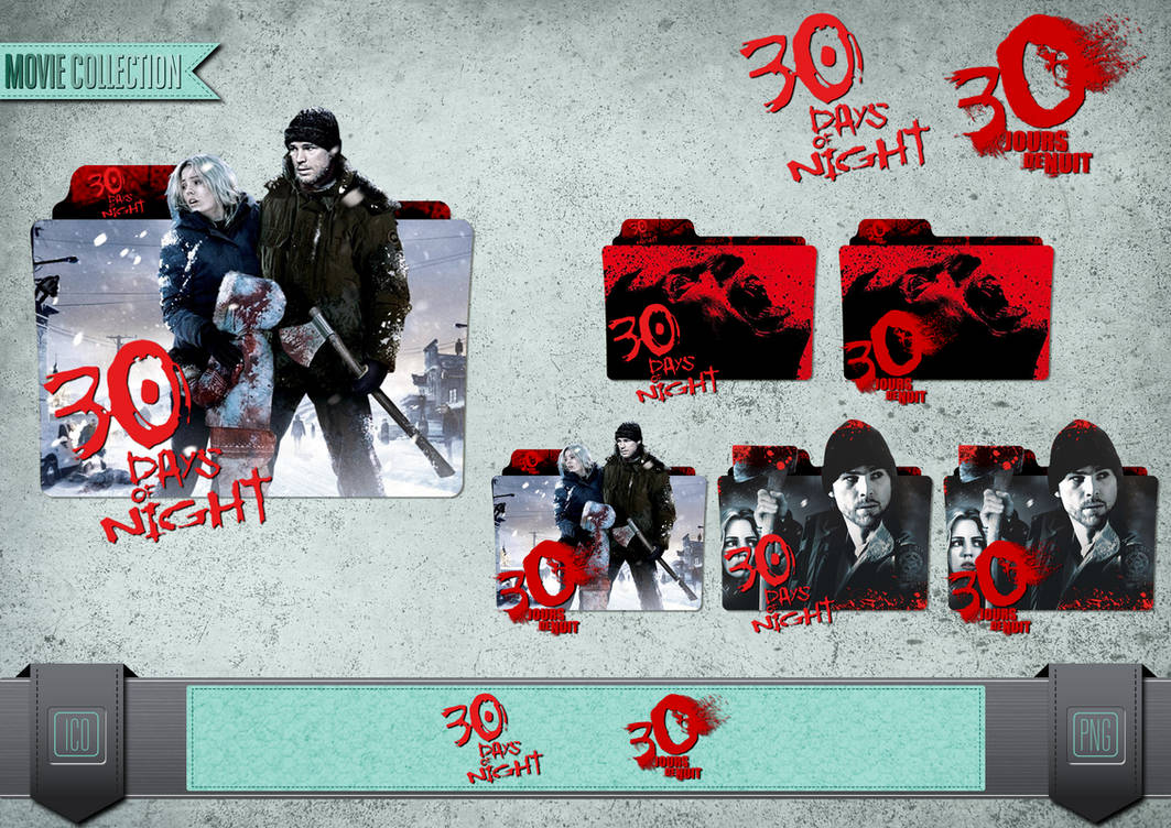 30 Days of night - 30 Jours de nuit - Folders Pack by Foldersiconslover ...
