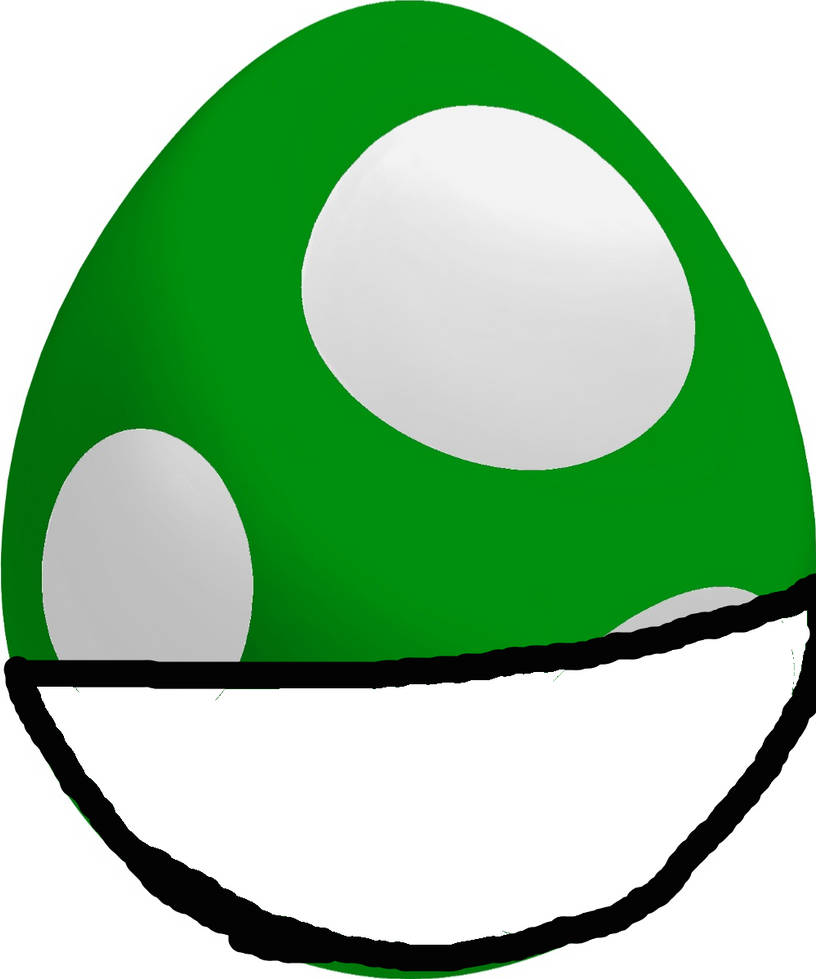 BabyYoshi egg asset (w/diaper) by KarinByrne on DeviantArt