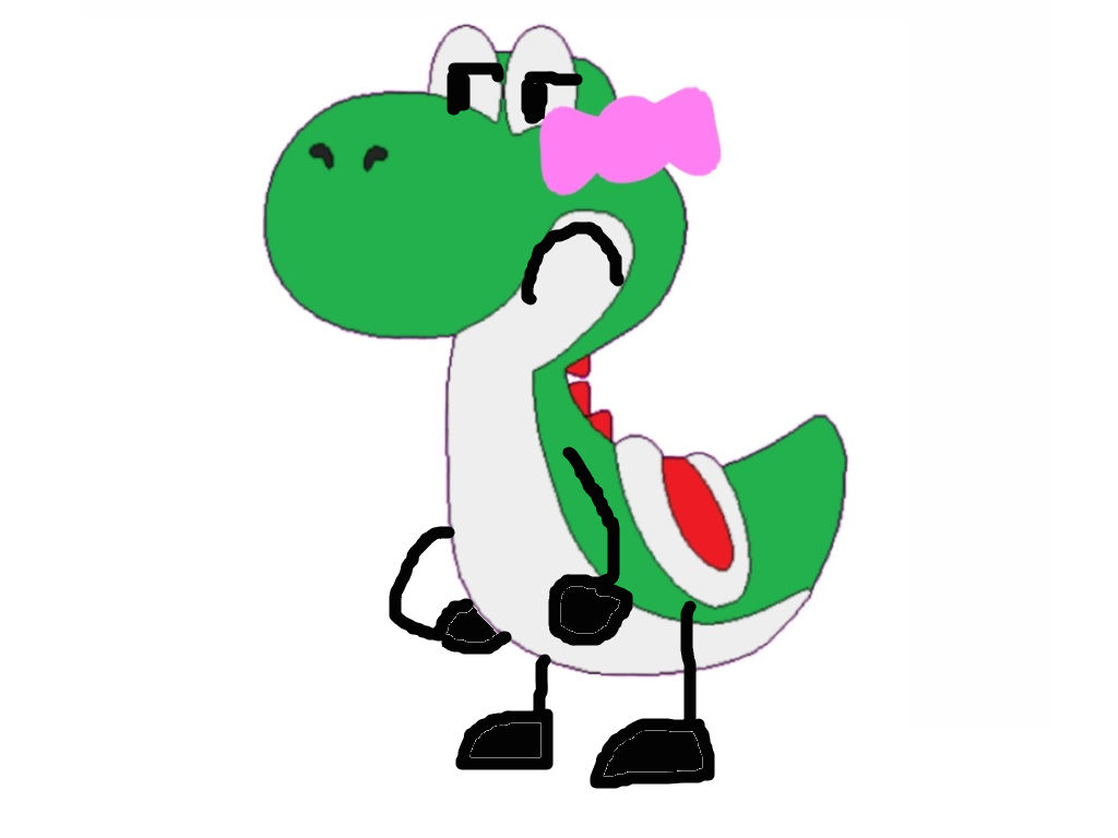 Elimination character only: Girl yoshi (yoshette) by KarinByrne on ...