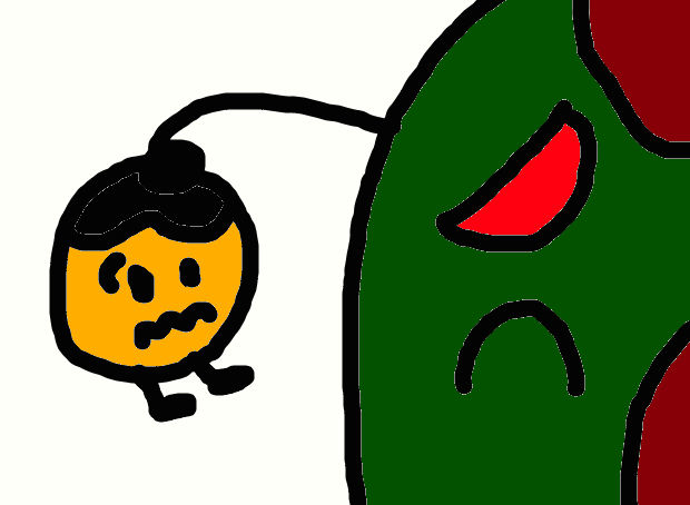 Giga yoshi picks up OB by KarinByrne on DeviantArt