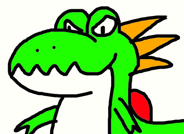 The ferocious Yoshizilla by KarinByrne on DeviantArt
