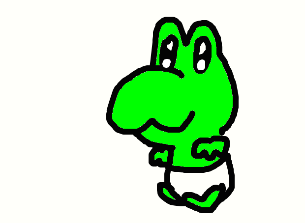 Baby yoshi 1 :3 by KarinByrne on DeviantArt