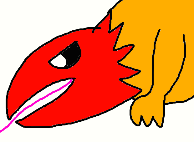 The monster hawk :3 by KarinByrne on DeviantArt