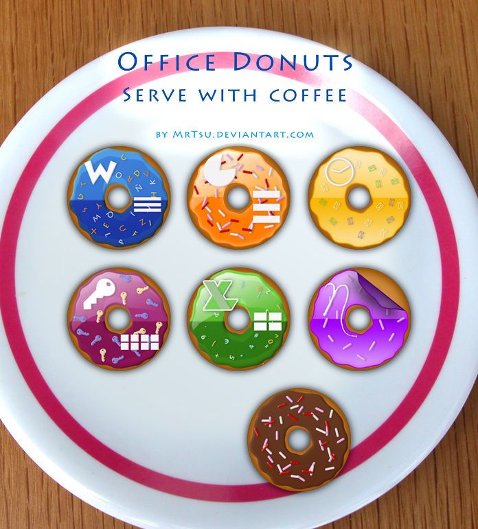 Office 2007 Donuts by MrTsu on DeviantArt
