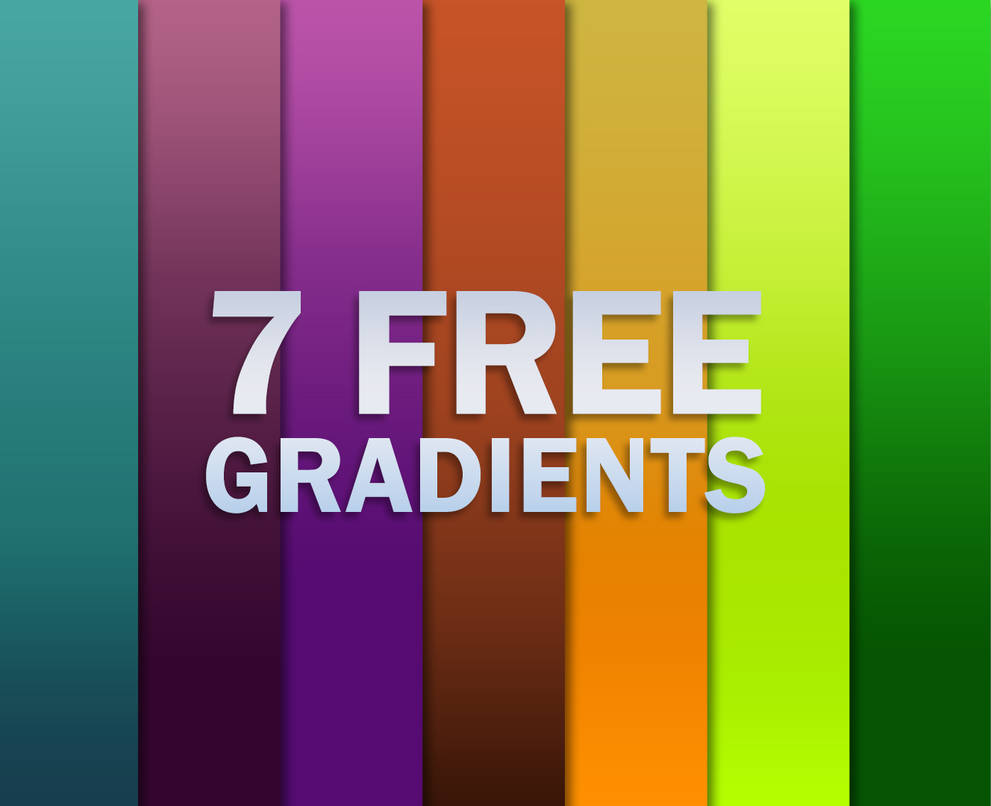 7 Free Gradients by aukoezlo on DeviantArt