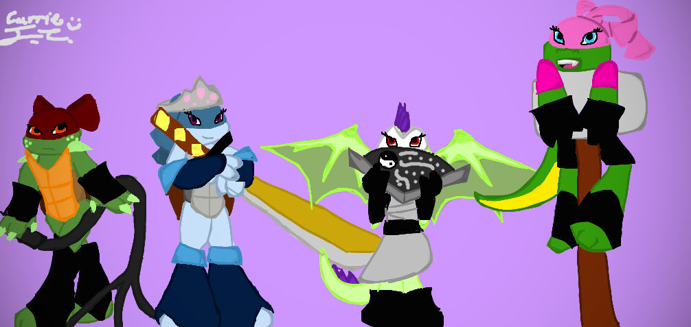 TMNT children by CarriePlasma on DeviantArt