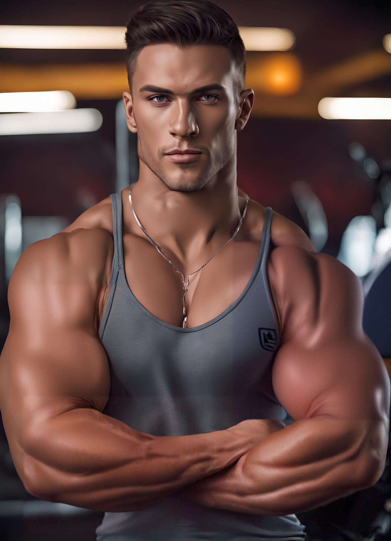 Guy at the gym by OSKARst on DeviantArt