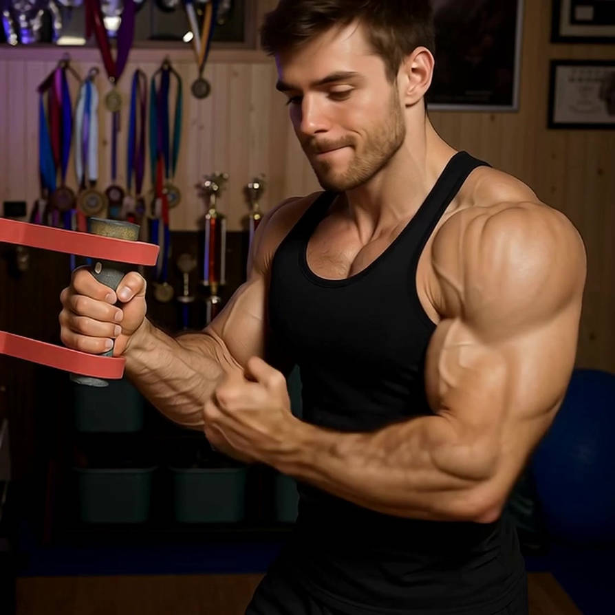 Cute Arm-wrestler Training Strength (vid) by OSKARst on DeviantArt