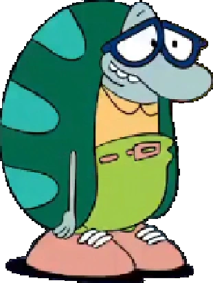 Filburt Turtle in Static Cling by rockoyaaynickelodeon on DeviantArt