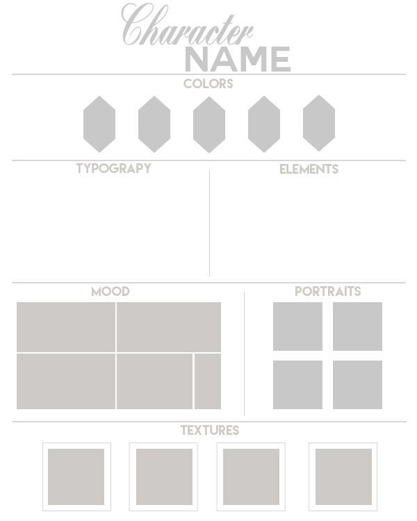 Moodboard Template 2 by daeneryscrown on DeviantArt