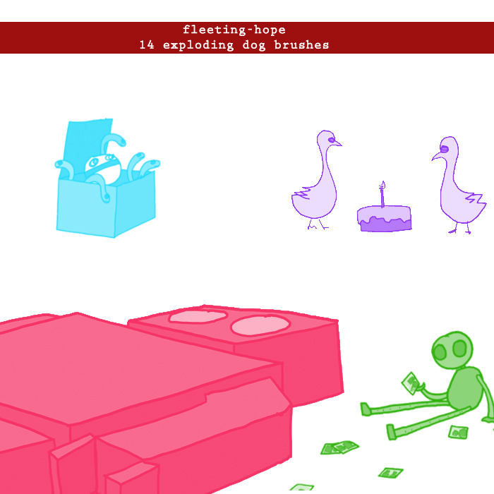 Exploding Dog 2 by Fleeting-Hope on DeviantArt