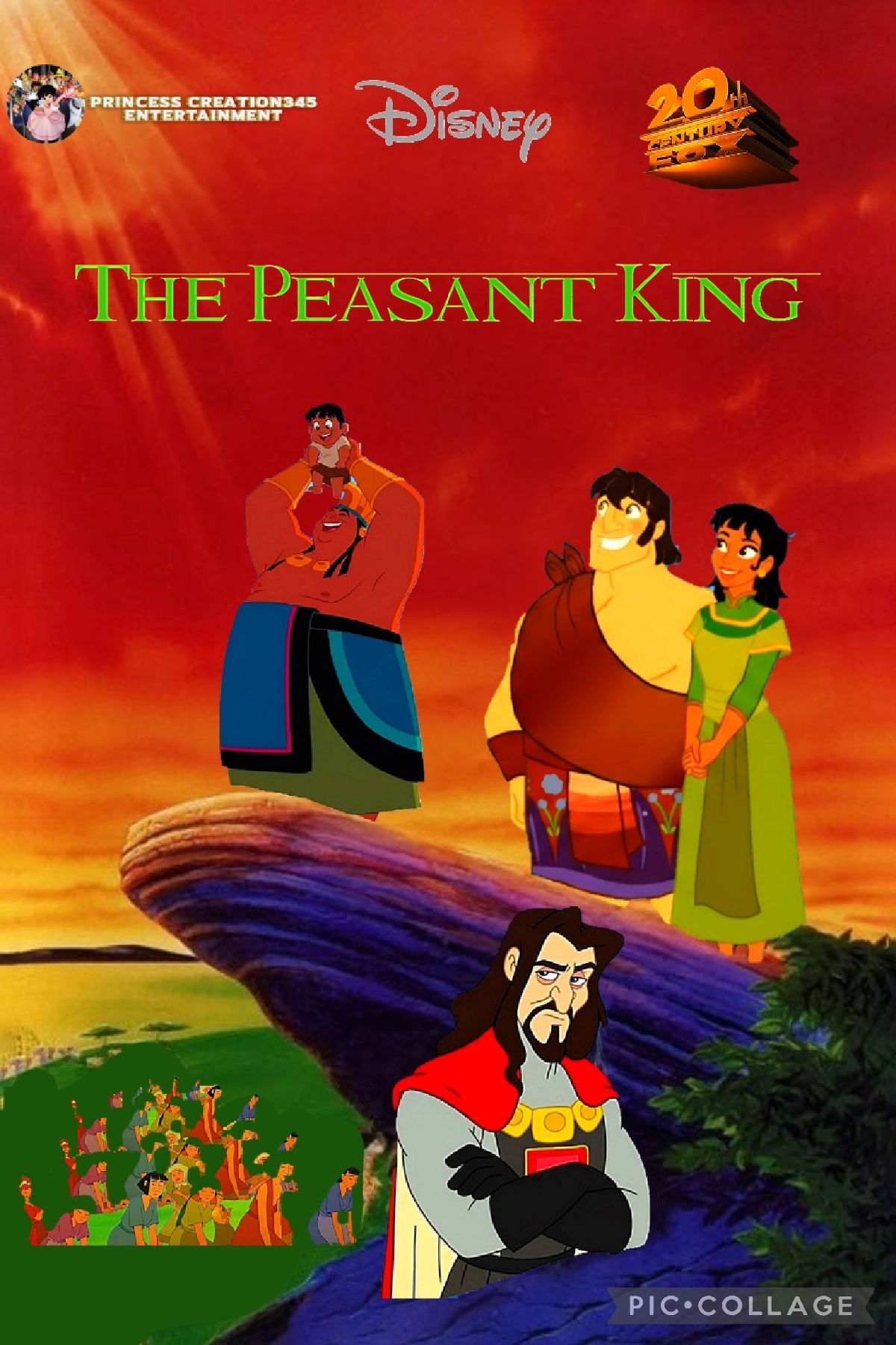 The Peasant King (PC345 Style) Parody VHS Cover 2 by fxxsgc345 on ...