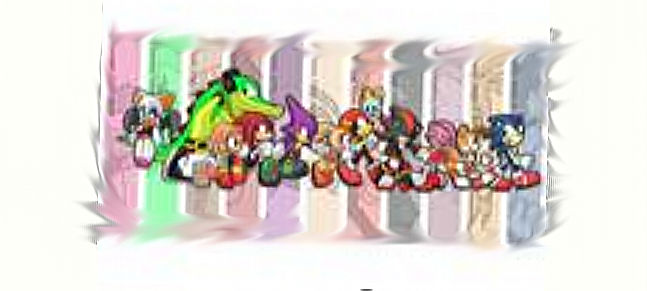 Sonic and friends by Vincentphoenixwolf on DeviantArt