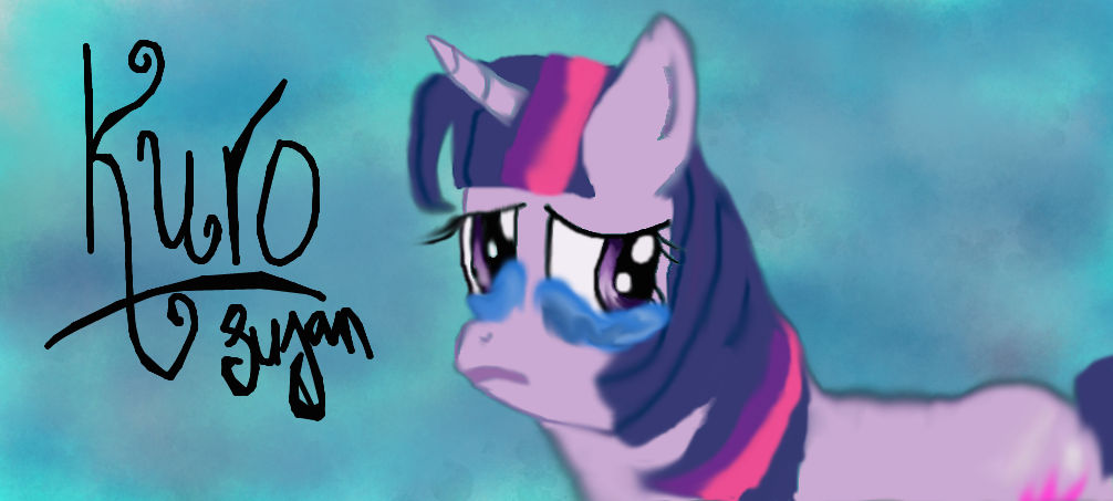 Crying Twilight Sparkle by kur066 on DeviantArt