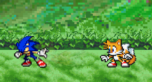 Sonic vs Tails [WIP] by EaroBlade on DeviantArt