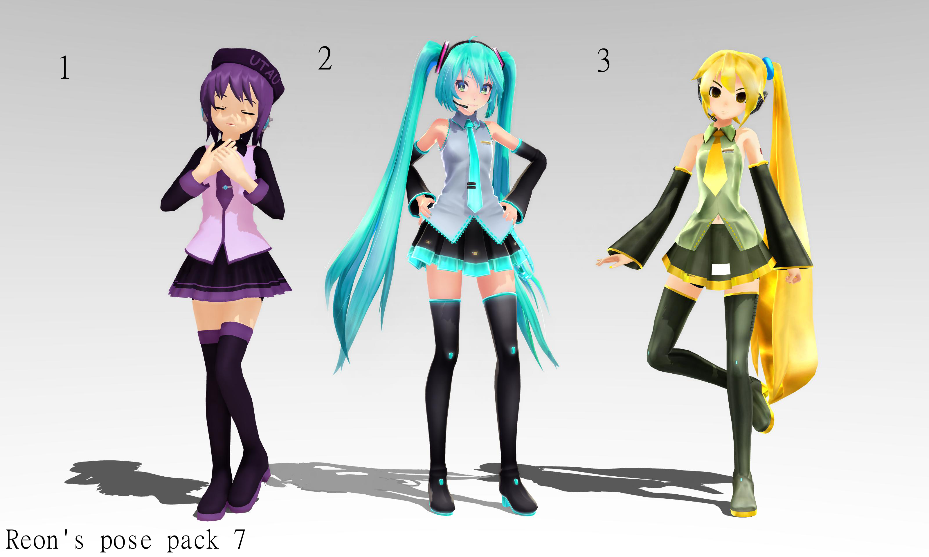 Reon's Pose Pack 7 MMD download by Reon046 on DeviantArt