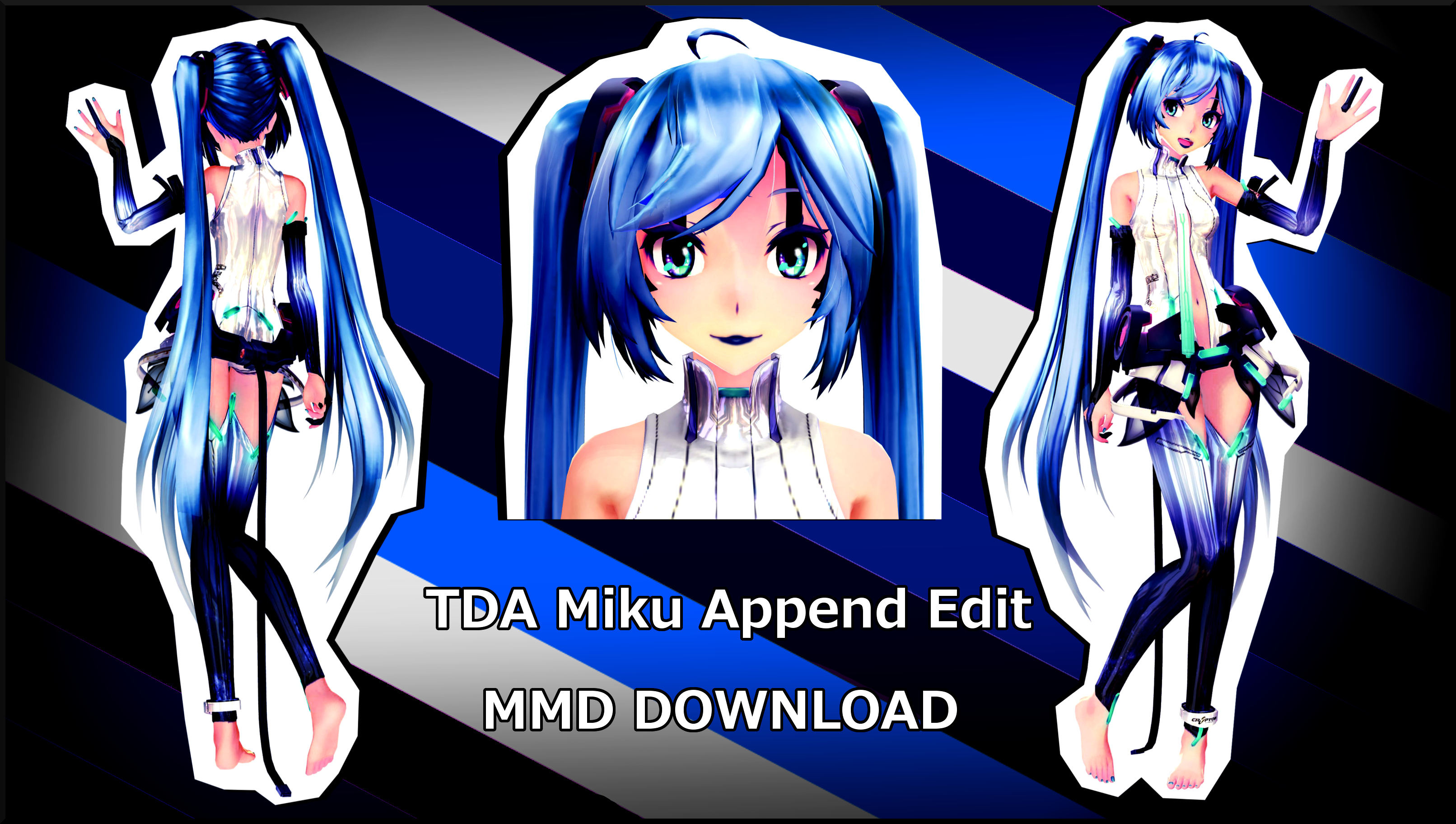 [500+ Watchers!] TDA Miku Append Edit MMD DOWNLOAD by Reon046 on DeviantArt