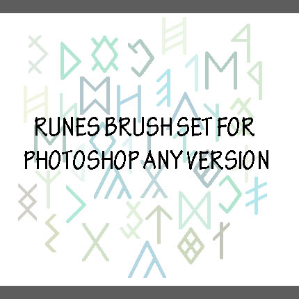 Runes Brushes for PhotoShop by Kiwigall2013 on DeviantArt