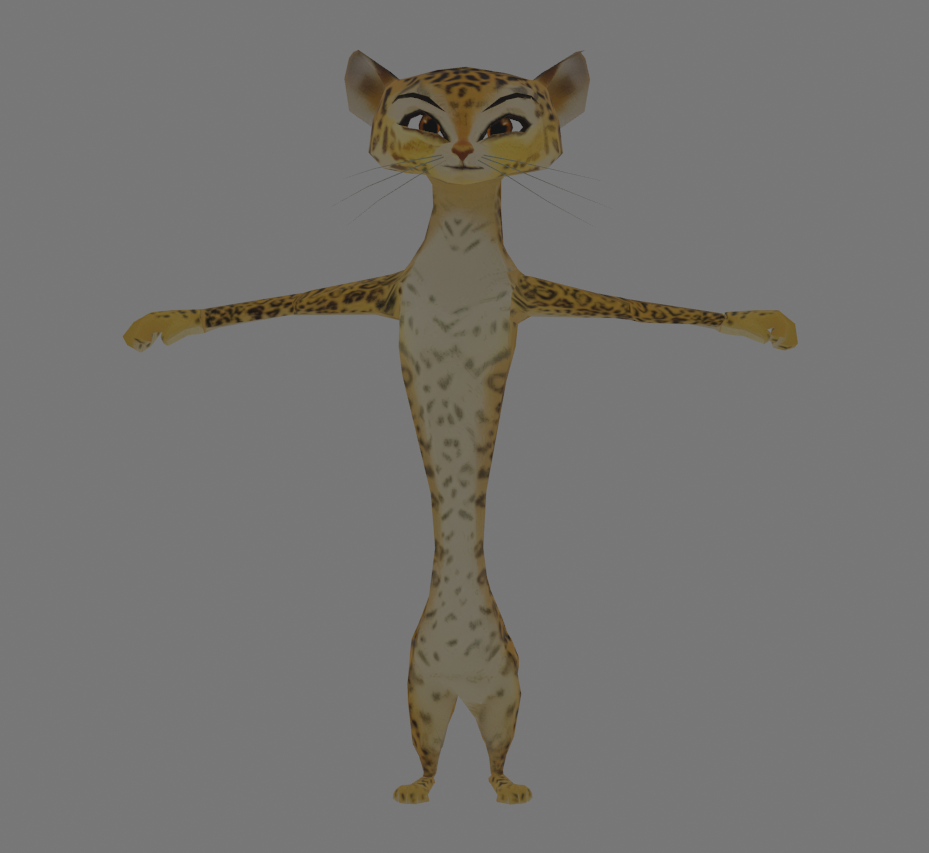 Gia 3D Model (Madagascar 3: The Video Game) by 5trick on DeviantArt