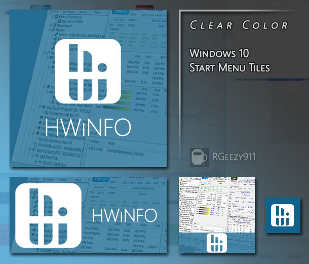 HWiNFO Tiles - Clear Color by RGeezy911 on DeviantArt
