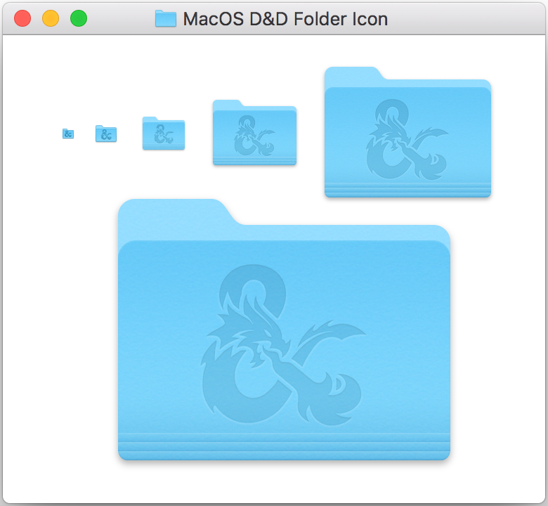 MacOS DnD Folder Icon by TwilightShadowArt on DeviantArt