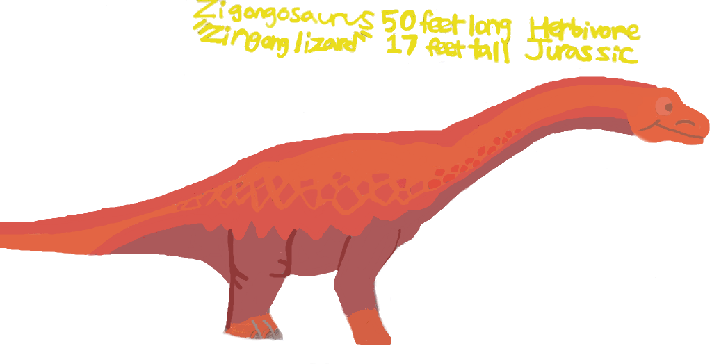 Zigongosaurus by tcr11050 on DeviantArt
