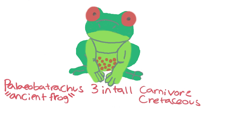 Dinosaur Train Palaeobatrachus