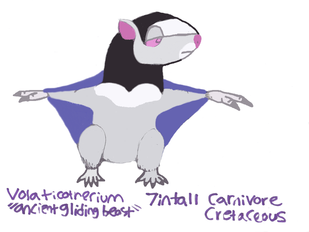 Volaticotherium by tcr11050 on DeviantArt