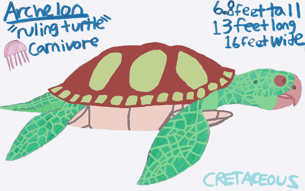 Archelon by tcr11050 on DeviantArt