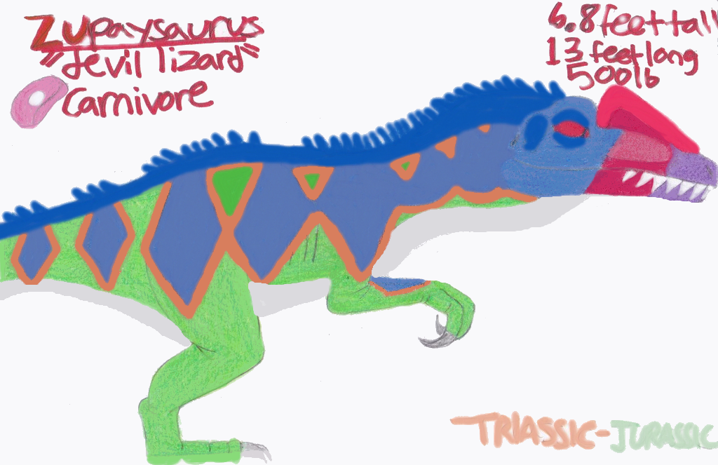 Zupaysaurus by tcr11050 on DeviantArt