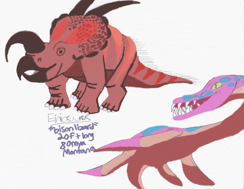 Dinosaur Train Einiosaurus