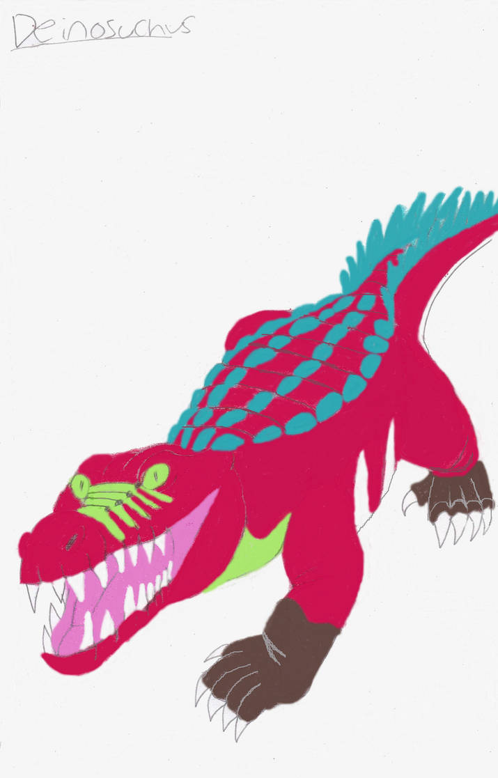Deinosuchus by tcr11050 on DeviantArt