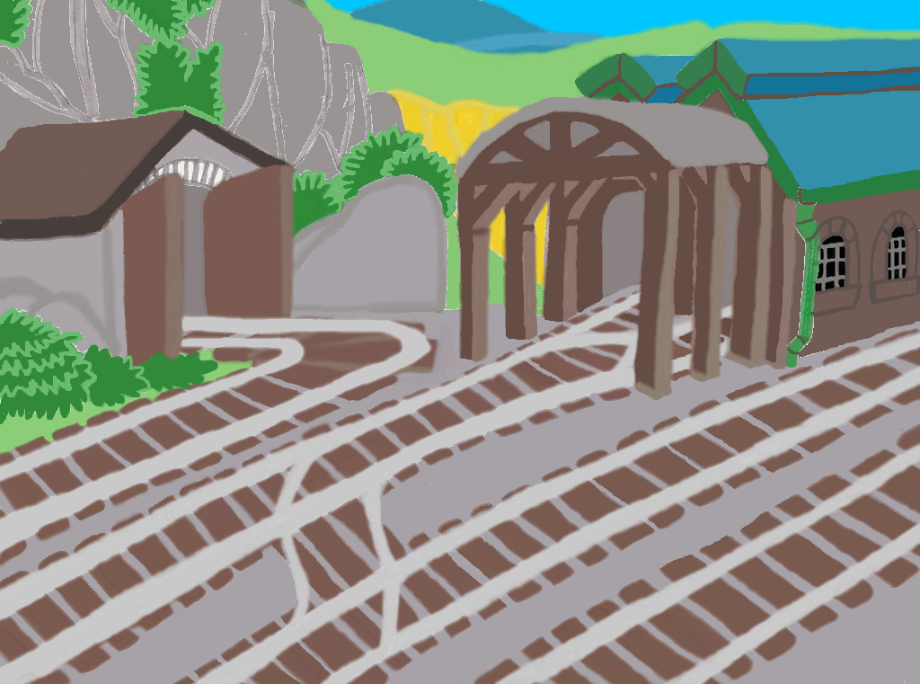 Mid Sodor Railway Base Layout by tcr11050 on DeviantArt