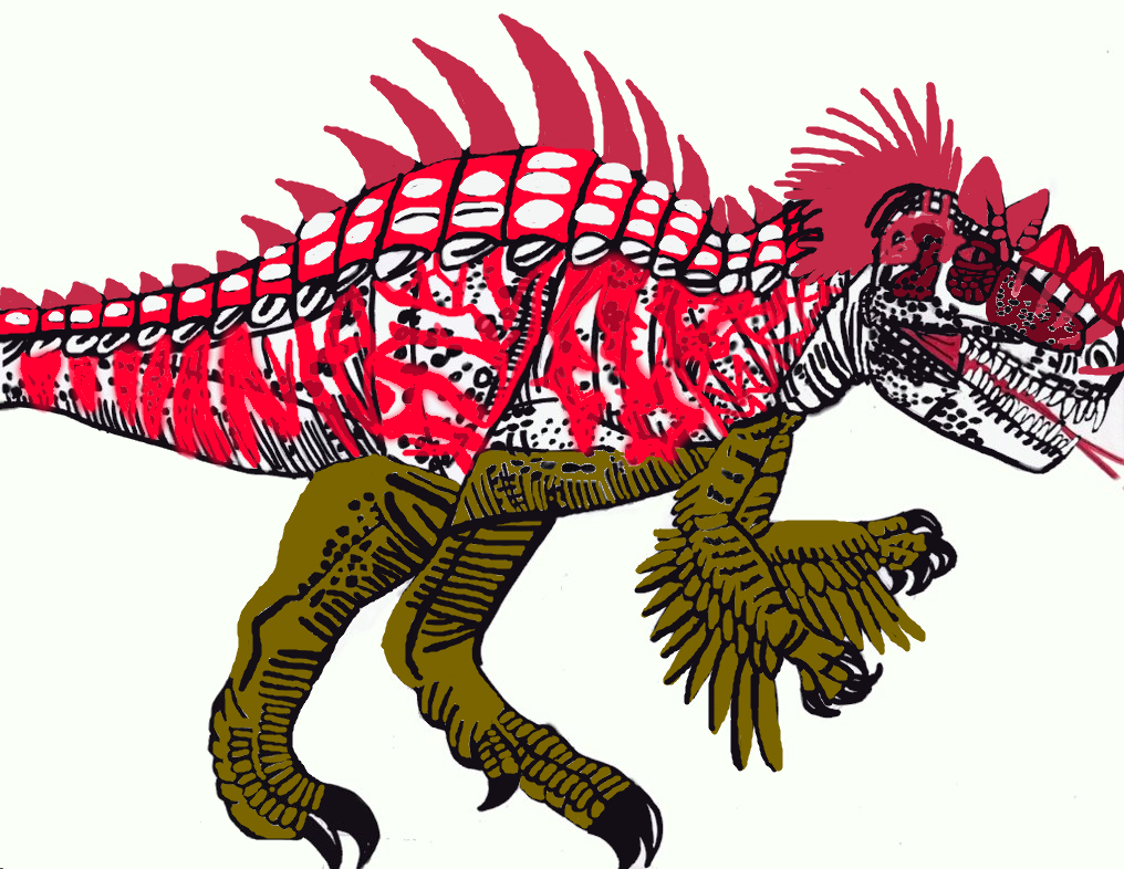 Evolved Indomius Rex by tcr11050 on DeviantArt