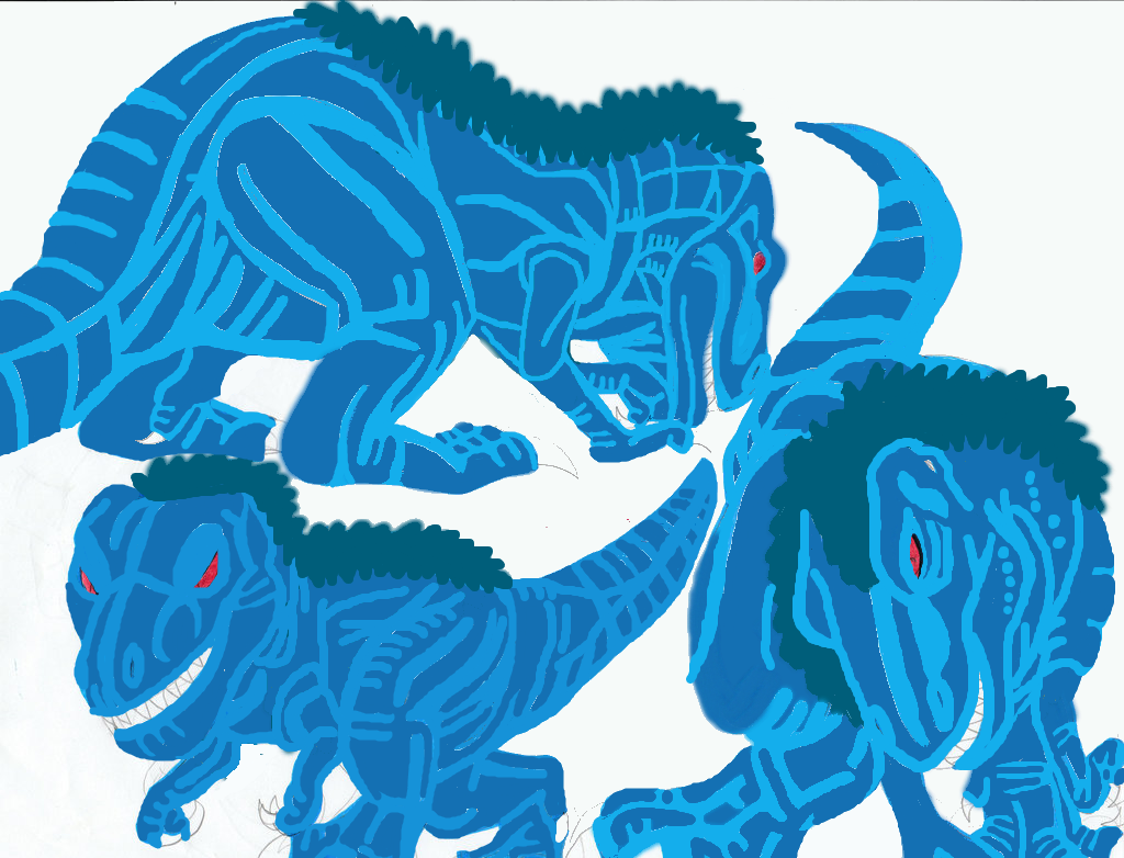 Rite of Spring T-Rex Poses by tcr11050 on DeviantArt