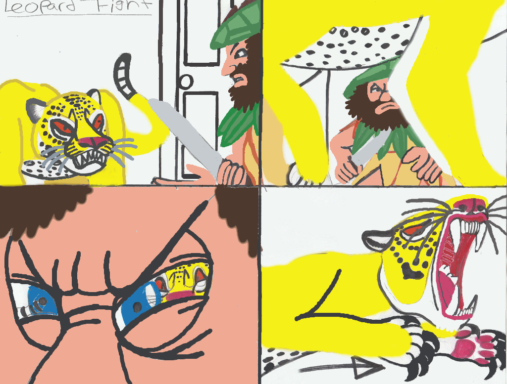 Jumanji Leopard Storyboard by tcr11050 on DeviantArt